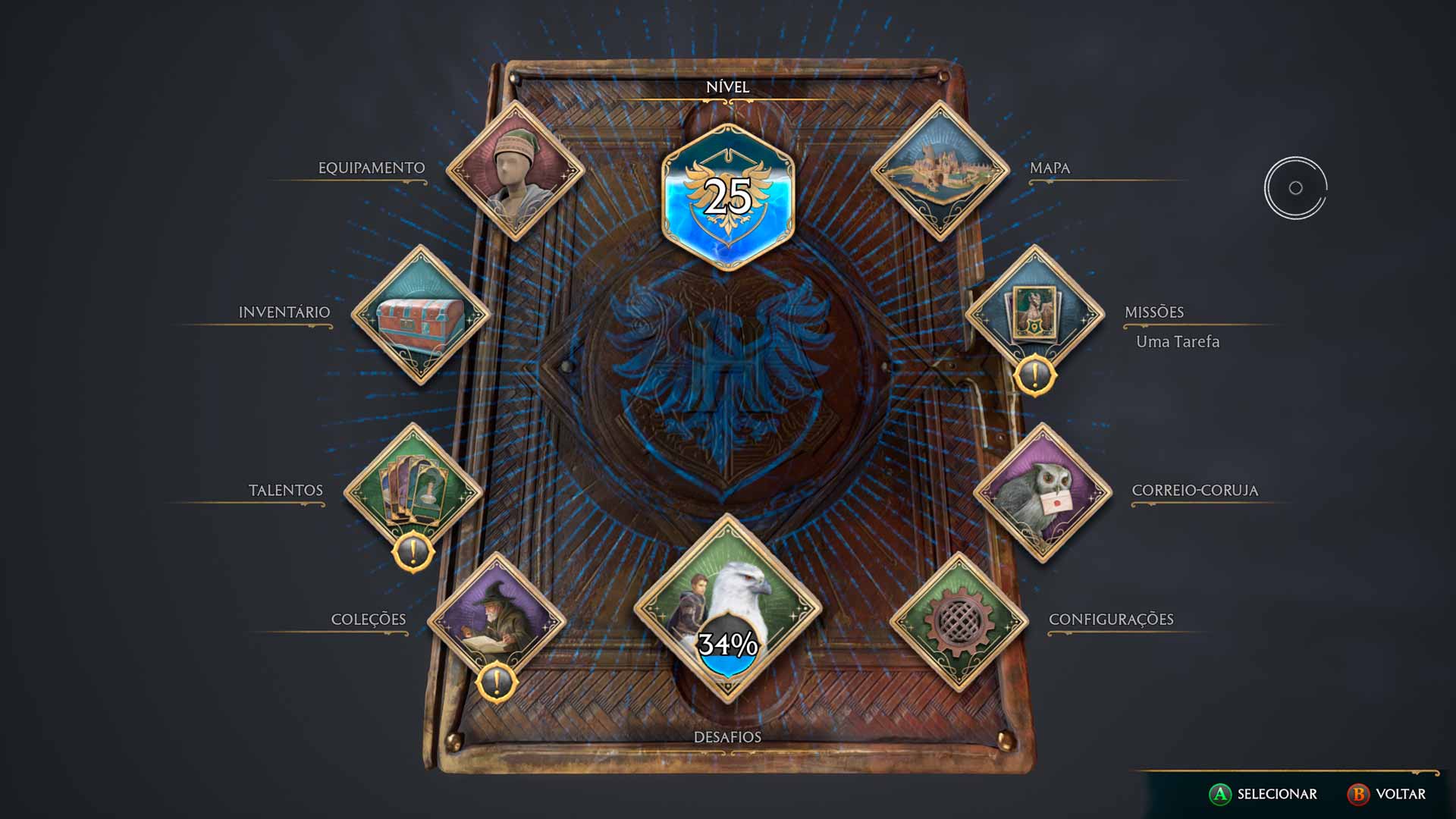 Analisando UX e UI em Hogwarts Legacy e propondo soluções para melhorar ...